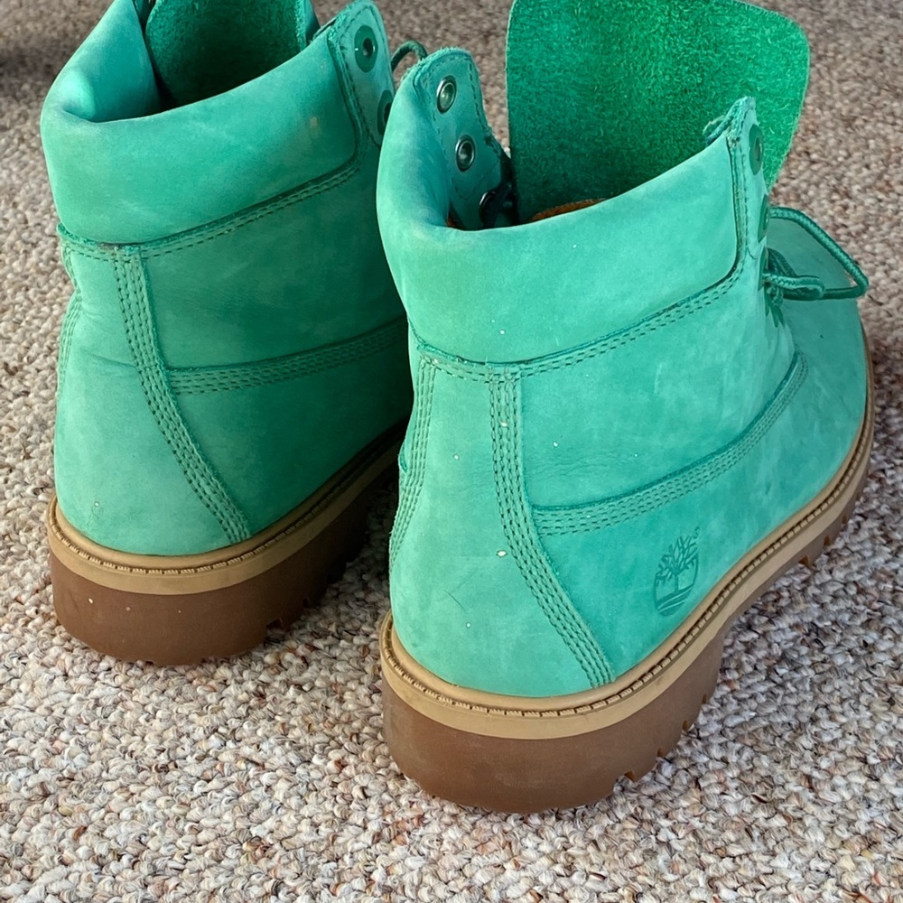 Timberland X Villa Boots In Emerald Green - Gem